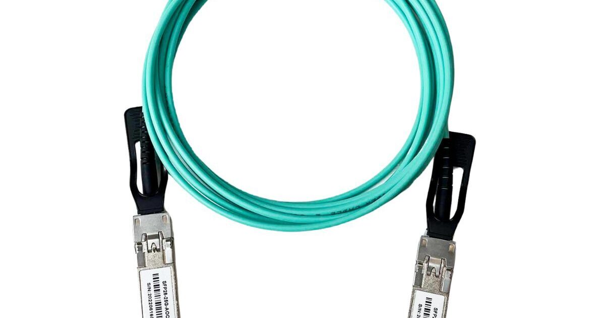 25G SFP28 AOC | Active Optical Cables (AOCs) | Leader Optec