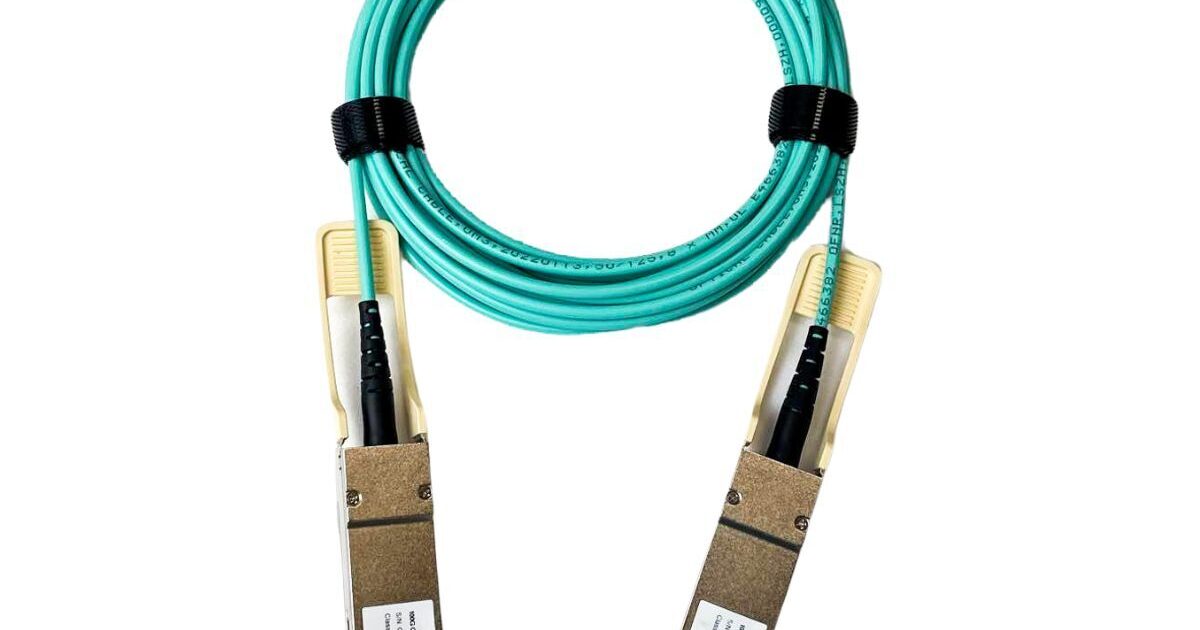 100G QSFP28 AOC | Active Optical Cables (AOCs) | Leader Optec