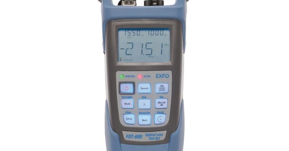 EXFO FOT-600 Optical Loss Test Set | Test Equipment | Leader Optec